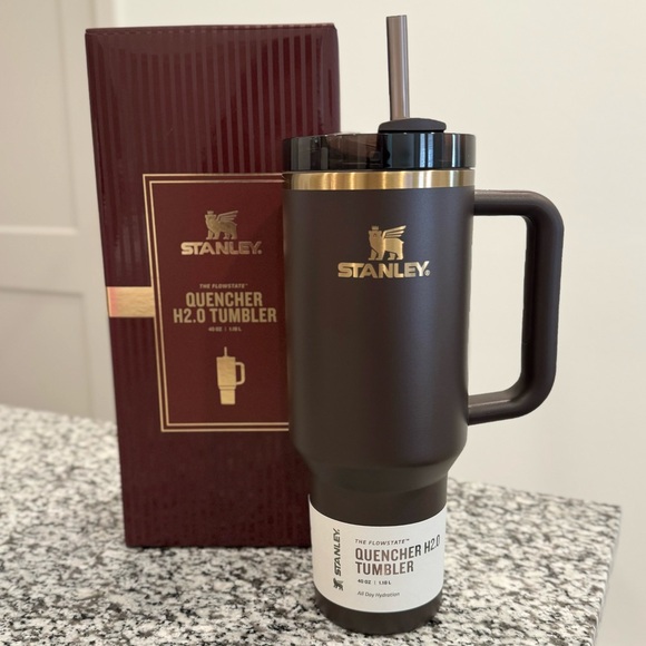Stanley | Kitchen | Stanley Chocolate Gold Tumbler 4 Oz Nib | Poshmark